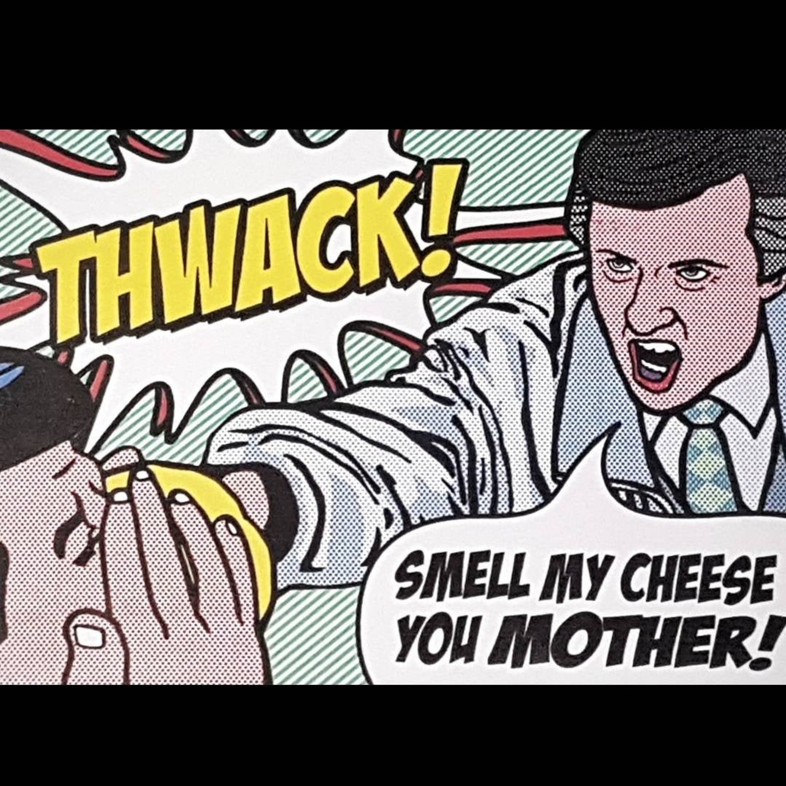 Alan Partridge Smell My Cheese You Mother Inspired Pop Art 6x4 | Etsy UK