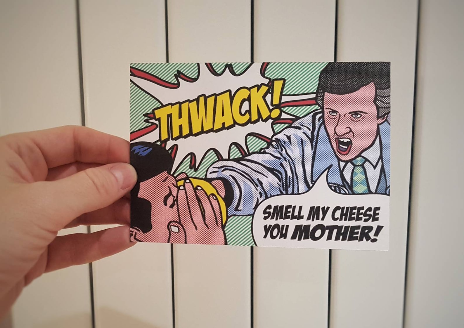 Alan Partridge Smell My Cheese You Mother Inspired Pop Art 6x4 | Etsy
