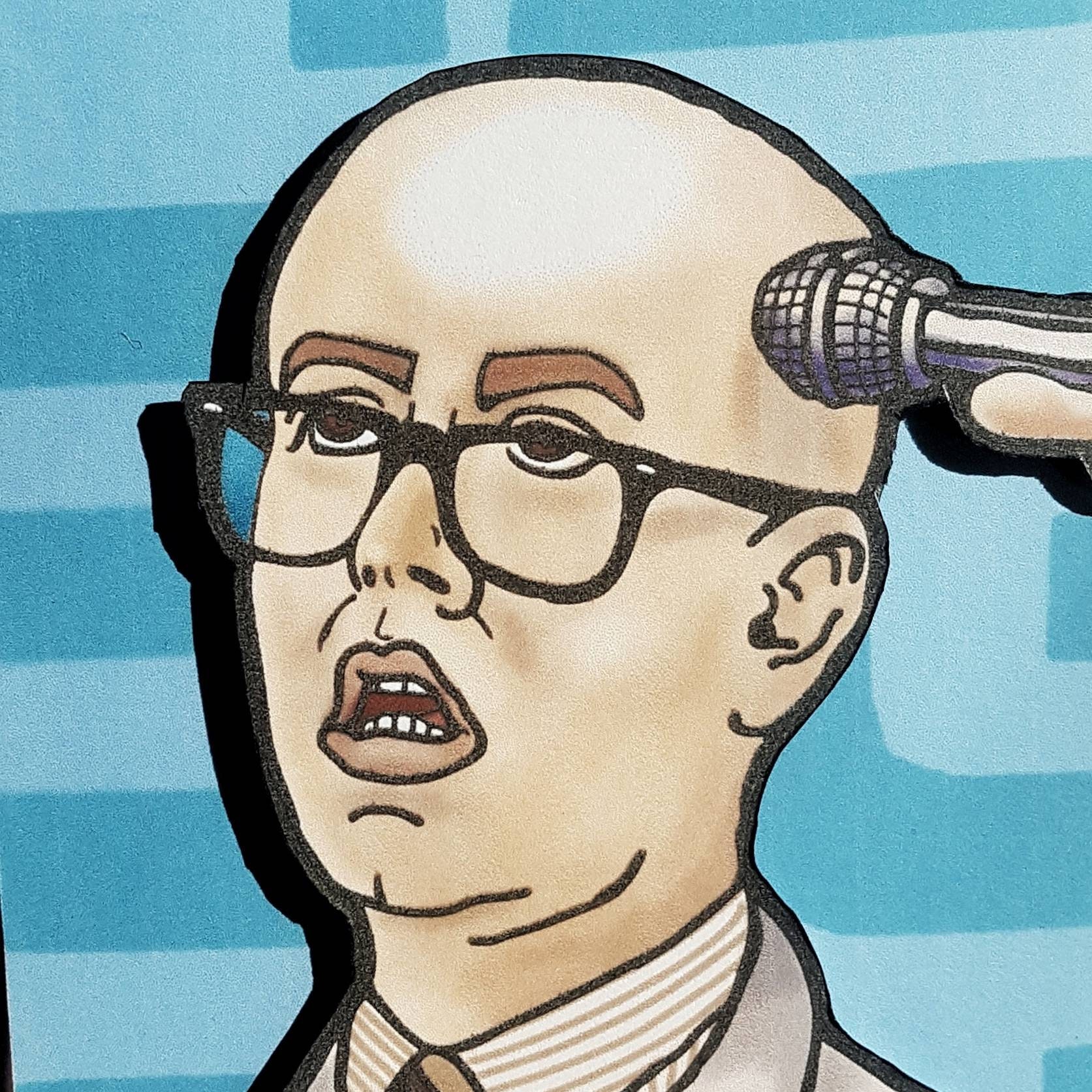 Reeves and Mortimer inspired 6X4 3D handmade Les | Etsy