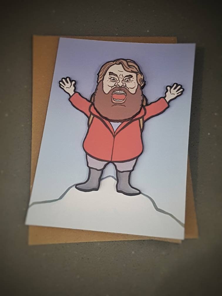 Brian Blessed Inspired Handmade 3D Greeting Card for Any - Etsy UK