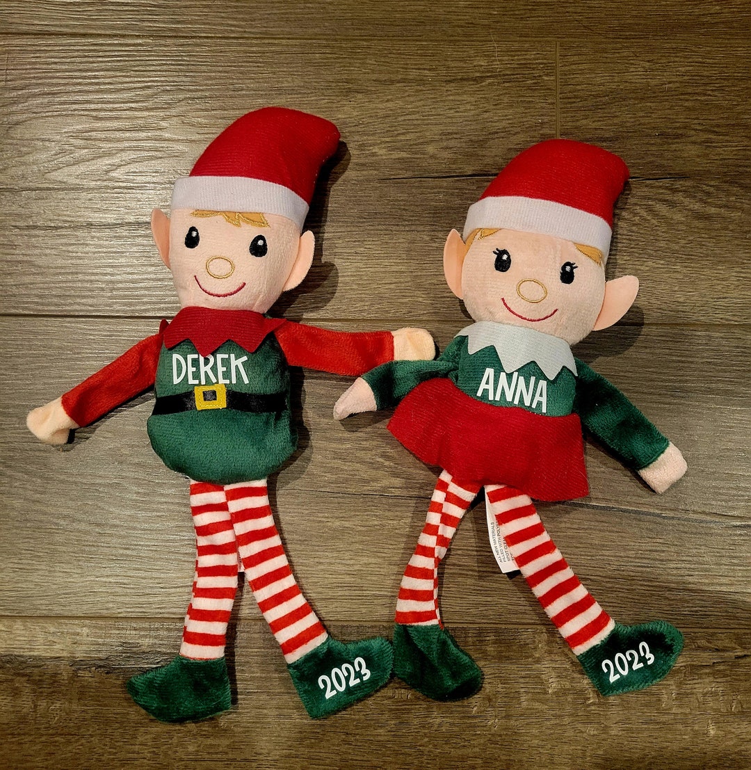 Personalized Christmas Elves, Plush Elves, Girl Elves, Boy Elves ...