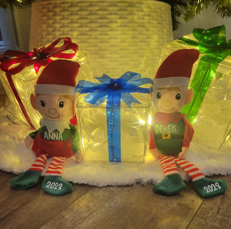 Personalized Christmas Elves, Plush Elves, Girl Elves, Boy Elves ...