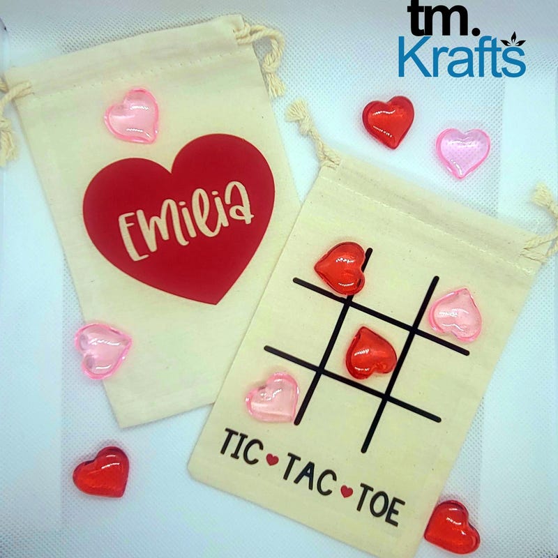 Heart Tic Tac Toe - Etsy