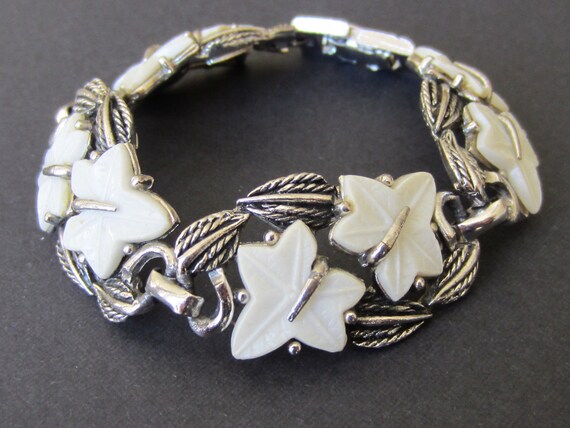 Arcansas Elizabeth Reimer Link Bracelet in Silver Ton… - Gem