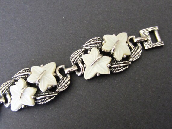 Arcansas Elizabeth Reimer Link Bracelet in Silver Ton… - Gem