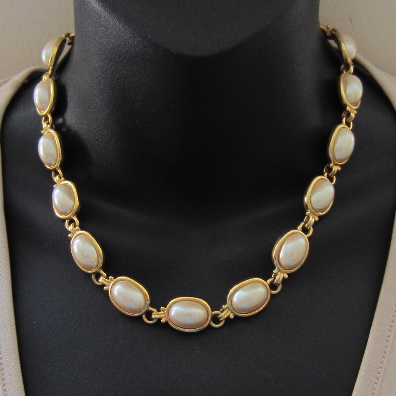 Chunky Pearl Necklace - Etsy