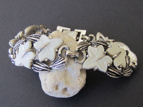 Arcansas Elizabeth Reimer Link Bracelet in Silver Ton… - Gem