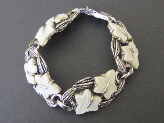 Arcansas Elizabeth Reimer Link Bracelet in Silver Ton… - Gem