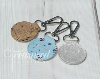 Coin Holder Keychain | Etsy