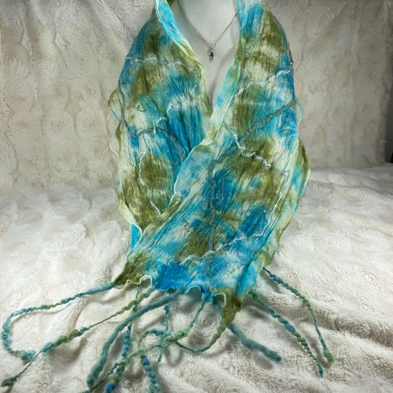 Nuno Felted Scarf - Etsy