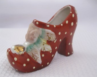 Ceramic Red Shoe - Etsy