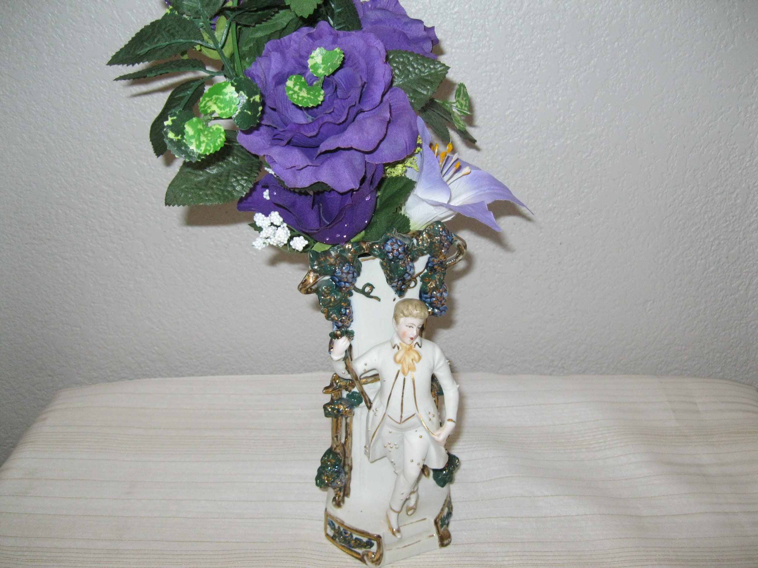 Victorian Style Porcelain Spill Vase Made in Germany | Etsy