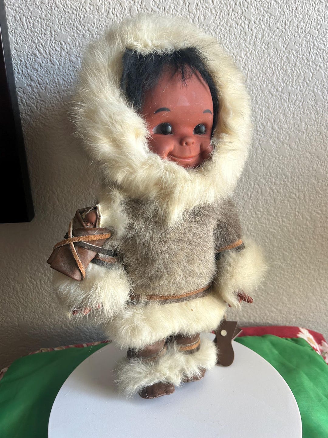 Vintage Inuit Eskimo Doll 1970's - Etsy