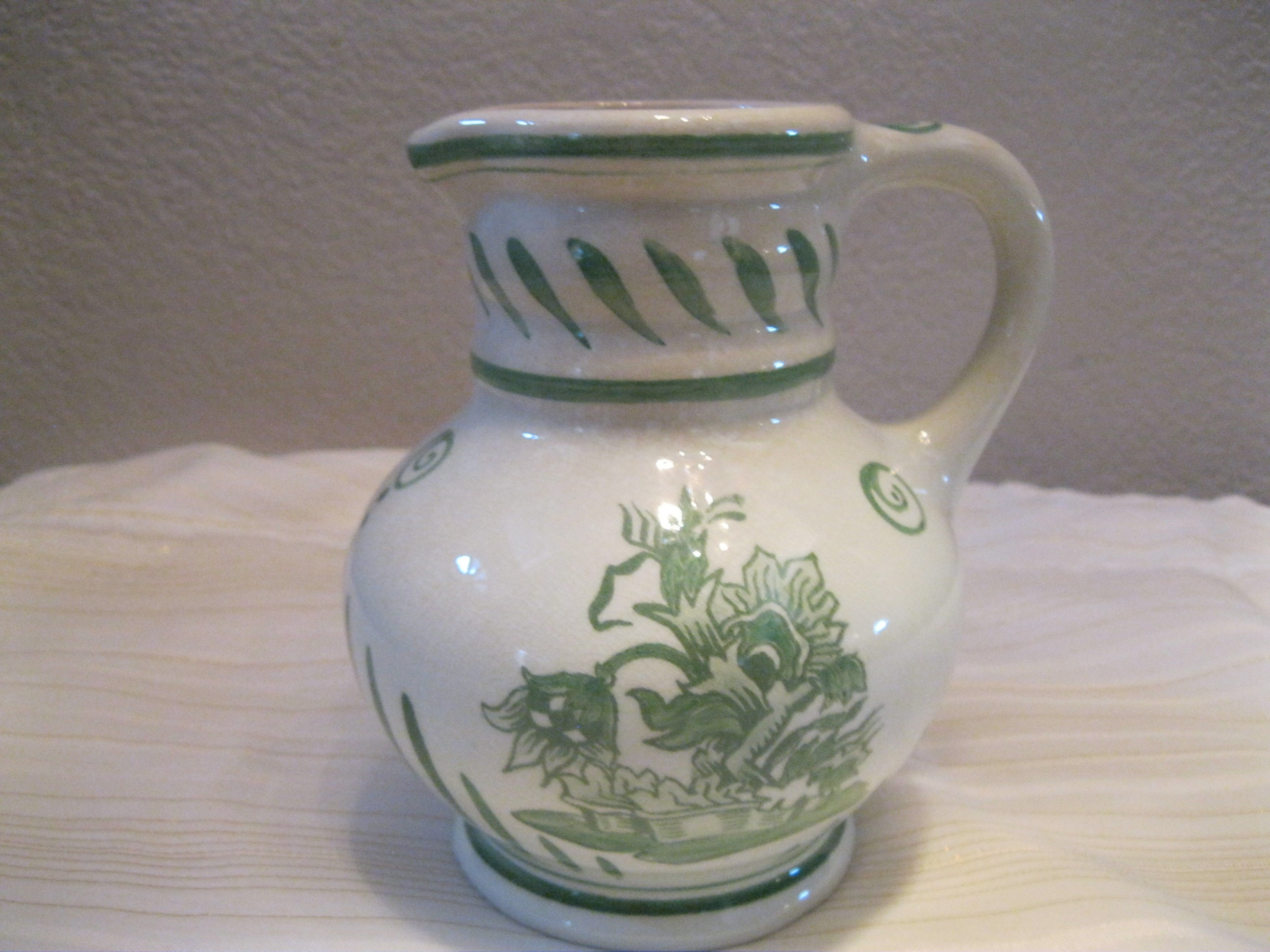 Royal Gouda Holland Hand Painted Pitcher - Etsy