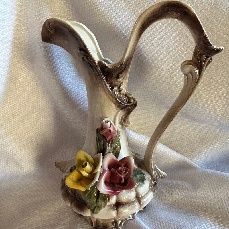 Capodimonte Vase - Etsy