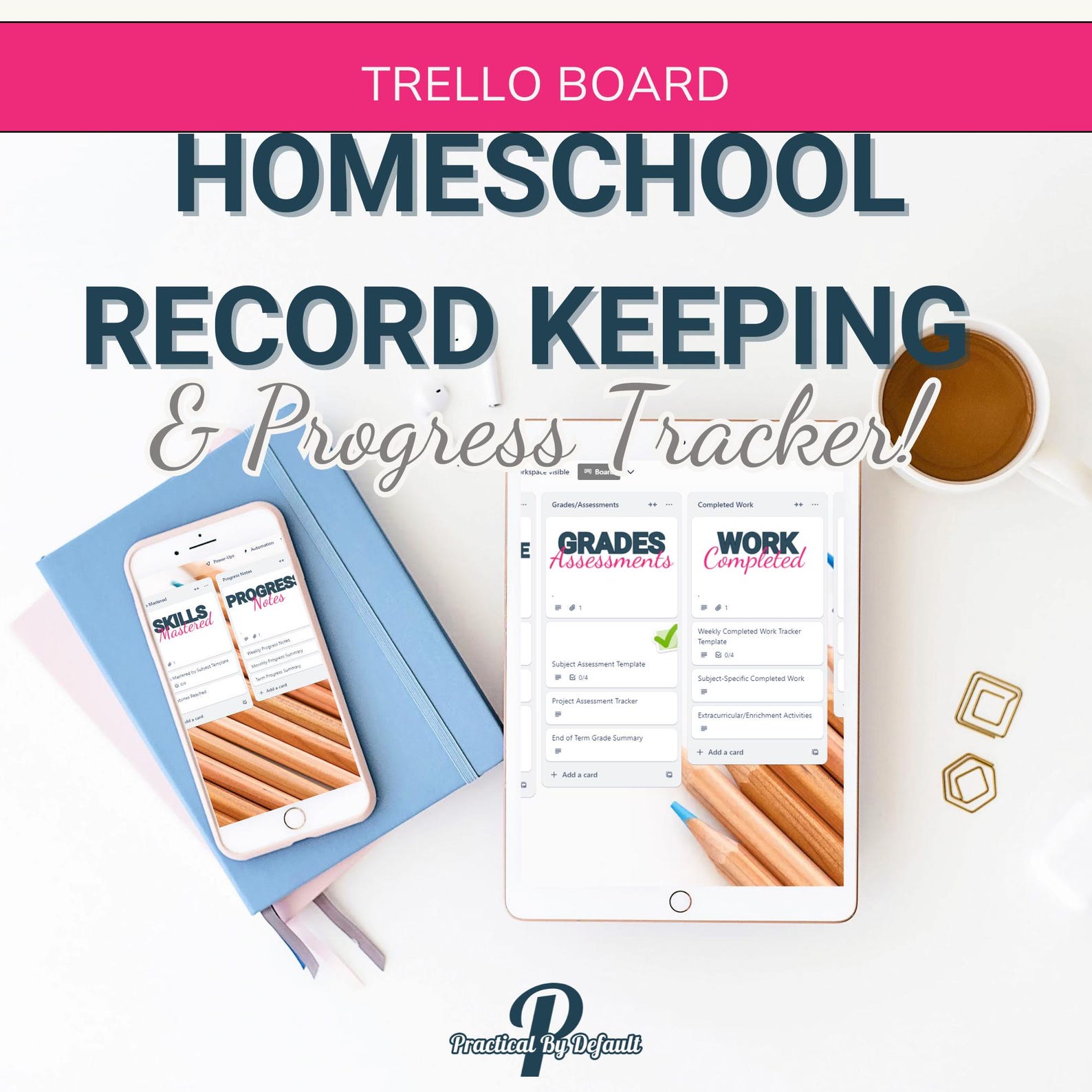 Homeschool Record Keeping & Progress Tracker | Digital Organizer for ...