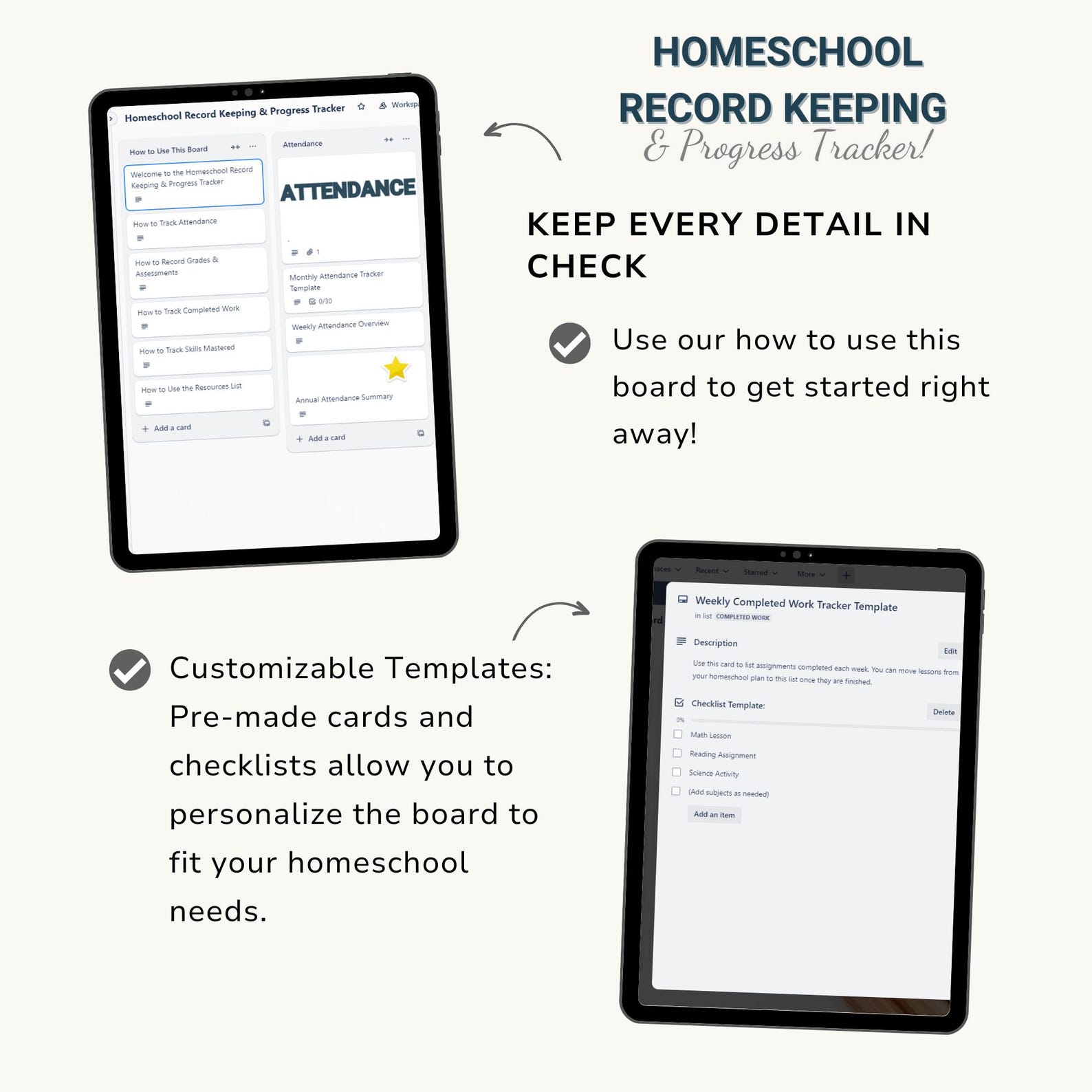 Homeschool Record Keeping & Progress Tracker | Digital Organizer for ...