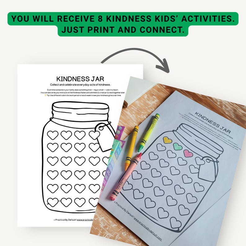 Kindness Activities Printable Pack, Family Games, Homeschool SEL (PDF ...