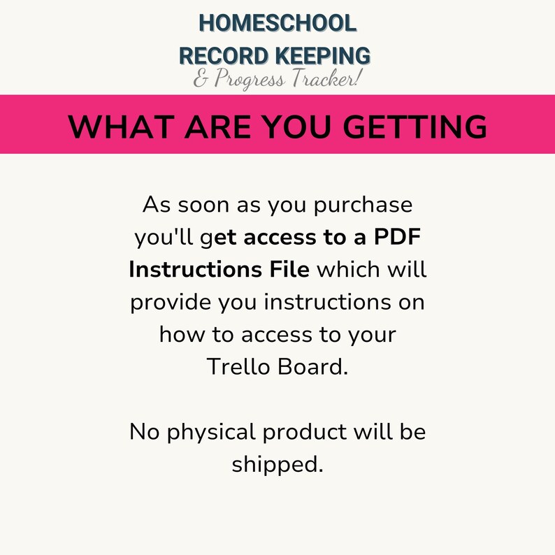 Homeschool Record Keeping & Progress Tracker | Digital Organizer for ...