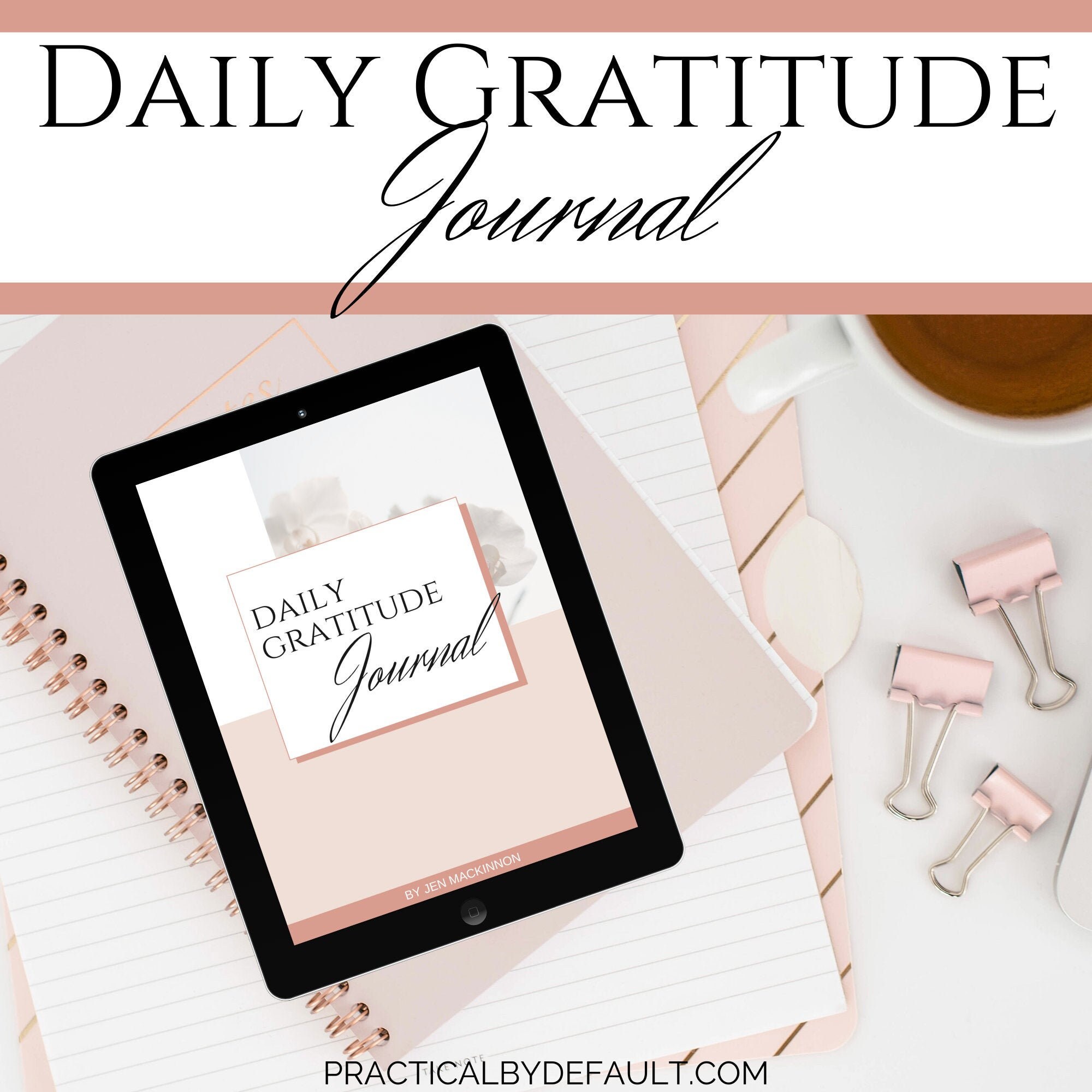 Printable Gratitude Journal, Printable Journal, Gratitude Planner ...