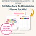 Back to Homeschool, Back to School, Homeschool, Homeschool Planner ...