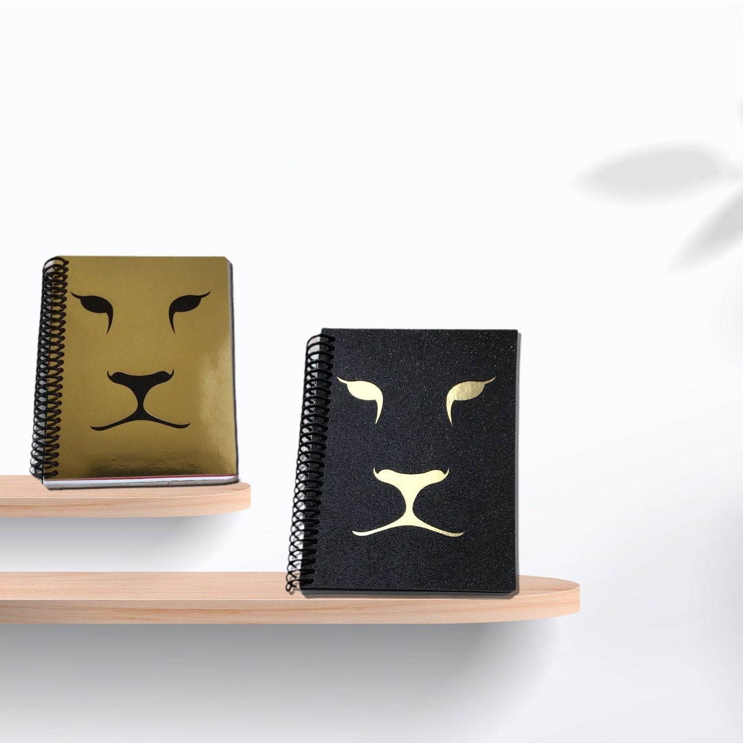 Leopard Cheetah Leo Panther Tiger Journal Notebook College Ruled - Etsy