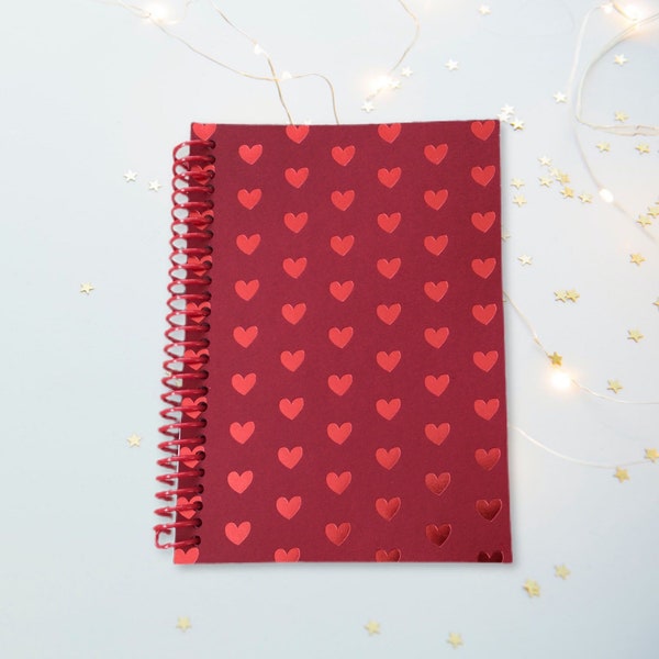 Red and Pink Heart - Etsy