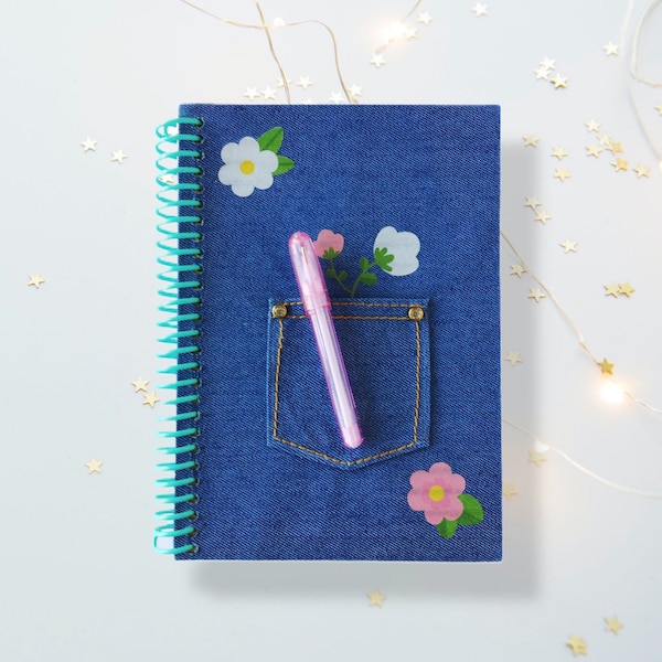Denim Journal - Etsy