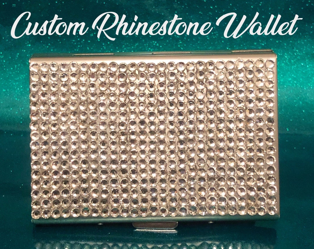 Rhinestone Wallet,custom Rhinestone Wallet, Stainless Steel Wallet ...