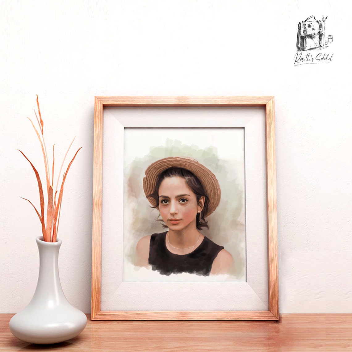 Custom portrait from photo personalized portrait custom | Etsy