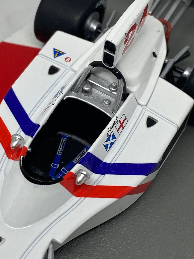 1:43 Scale Model of James Hunt's 1975 Hesketh 308B F1 Car - Etsy