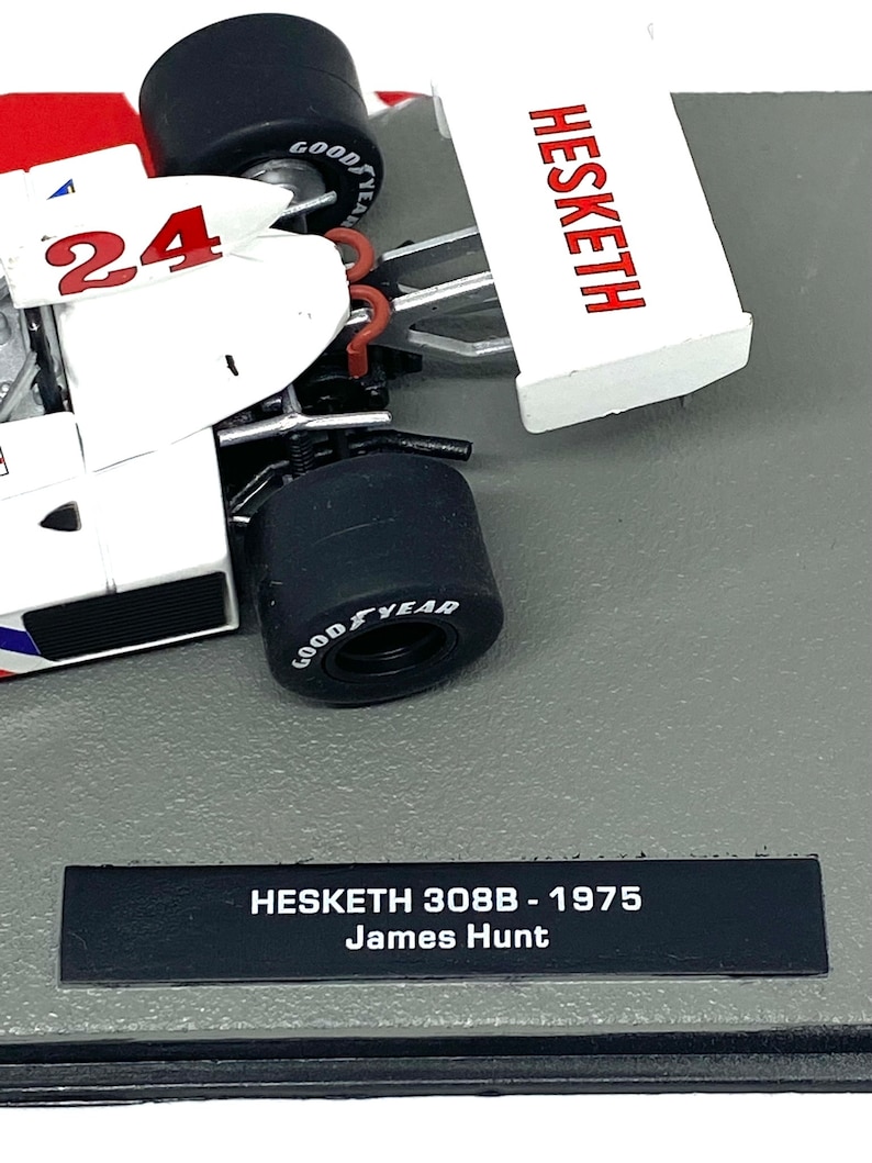1:43 Scale Model of James Hunt's 1975 Hesketh 308B F1 Car - Etsy