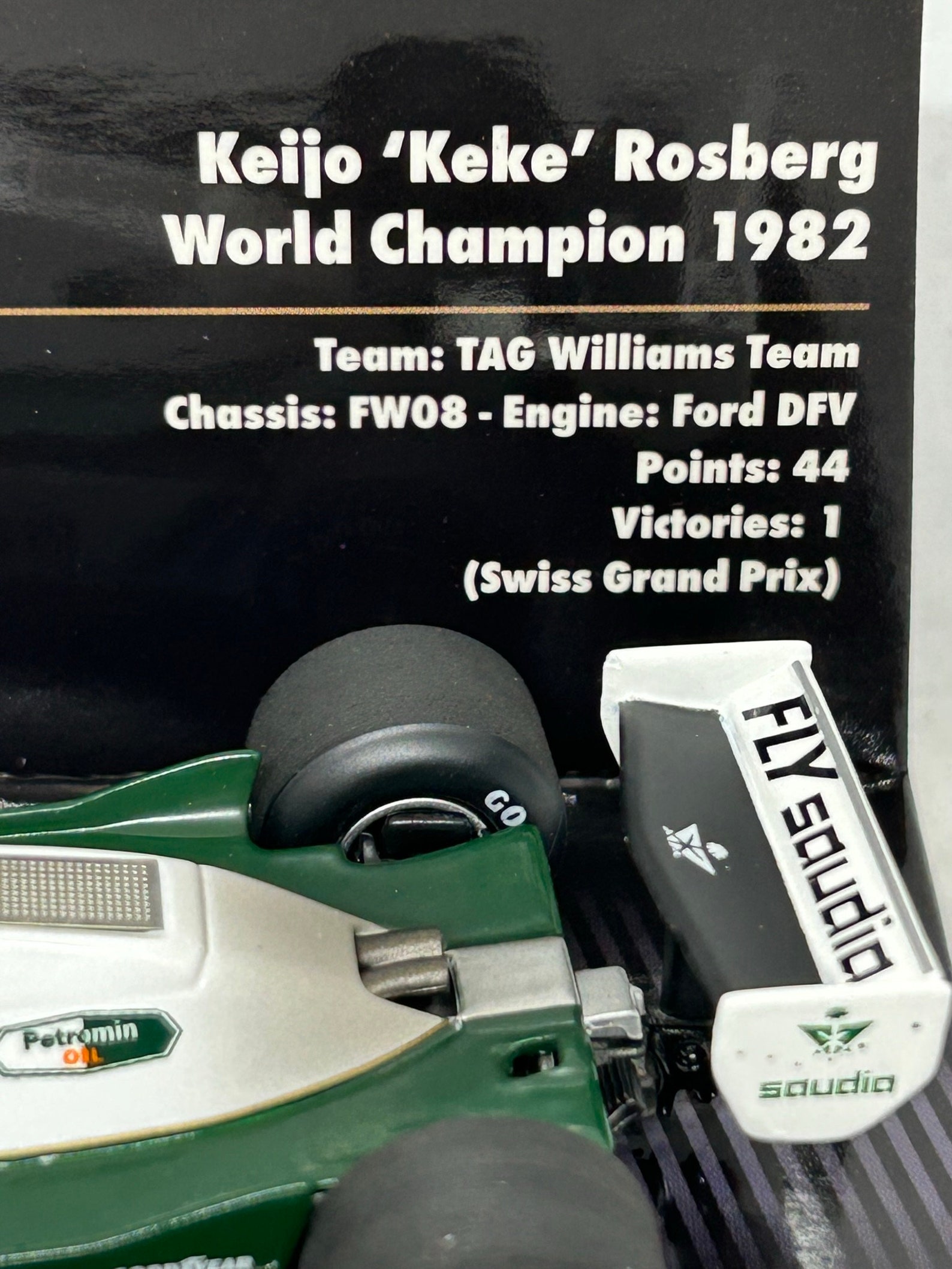 1:43 Scale Minichamps Model of a Williams FW08 F1 Car as - Etsy