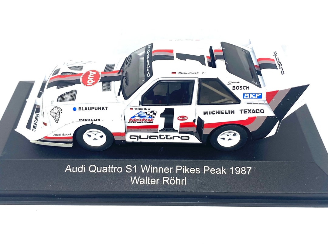 1:43 Scale CRM Classic Model Replicars Model of a Audi Quattro S1 Rally ...