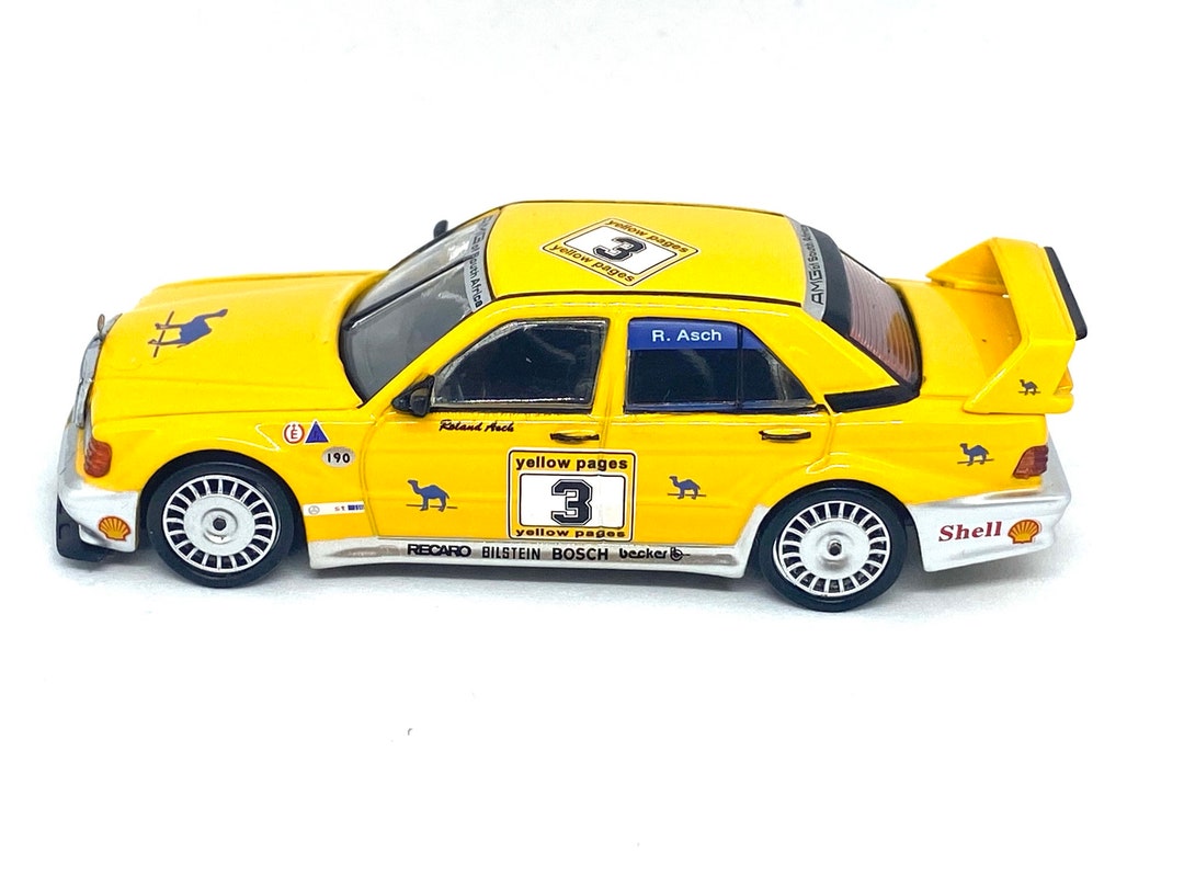 1:64 Scale Diecast Mini GT TSM Model Mercedes Benz 190E DTM - Etsy