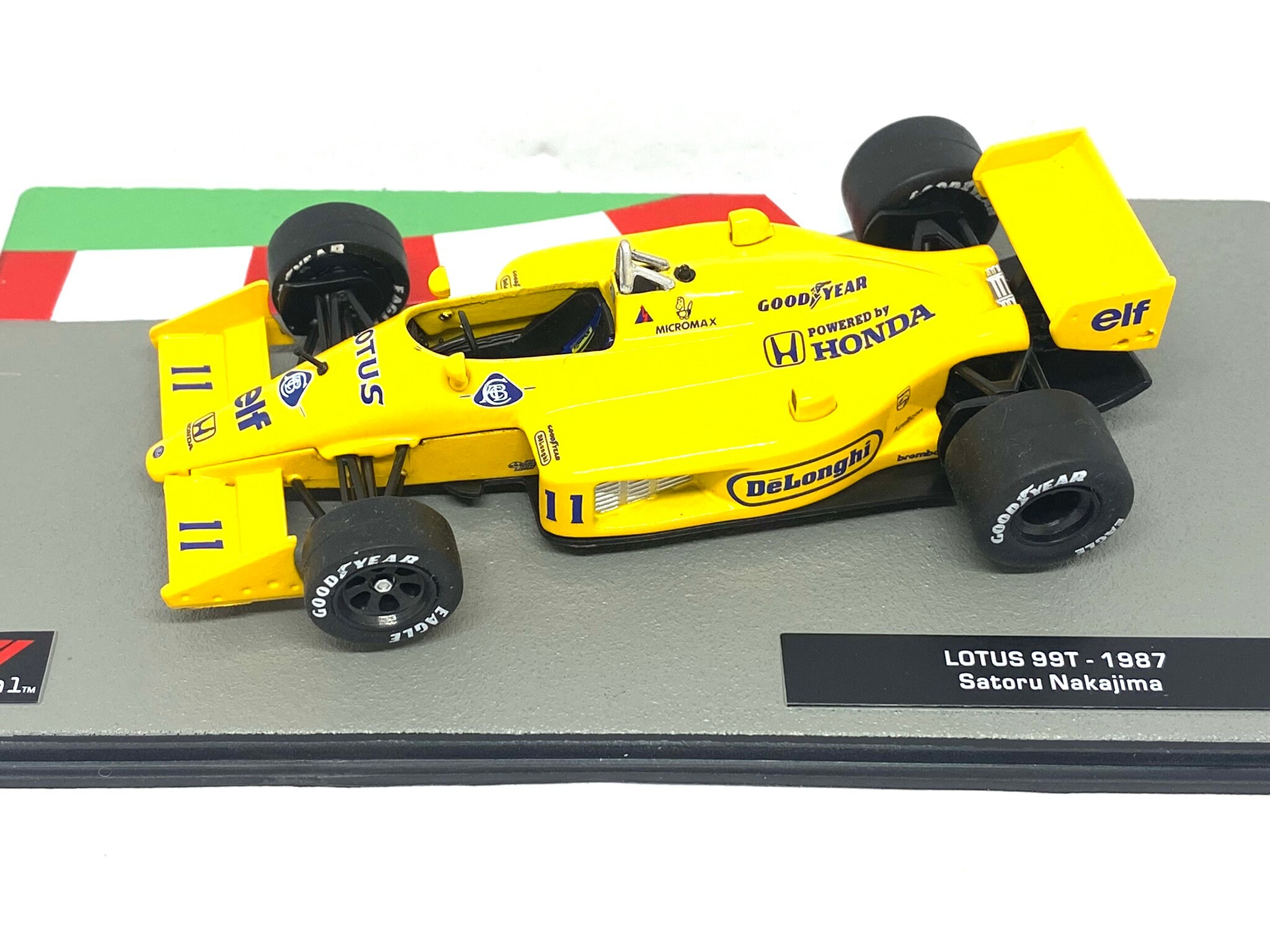 1:43 Scale Model of Satoru Nakajima's 1987 Lotus 99T F1 - Etsy Canada