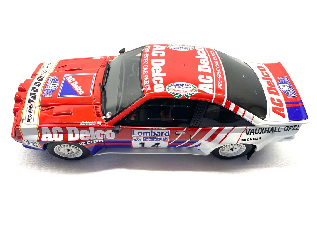 Large 1:18 Scale Otto Model of a Opel Manta R Group B Rally Car as ...