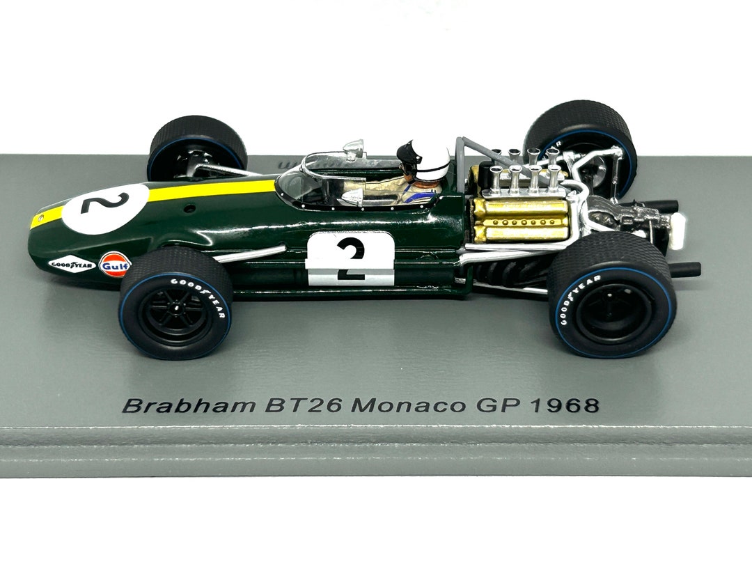 1:43 Scale Spark Model of a Brabham BT26 F1 Car as Driven by Jack ...