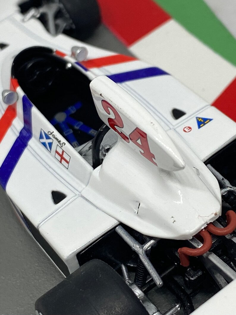 1:43 Scale Model of James Hunt's 1975 Hesketh 308B F1 Car - Etsy