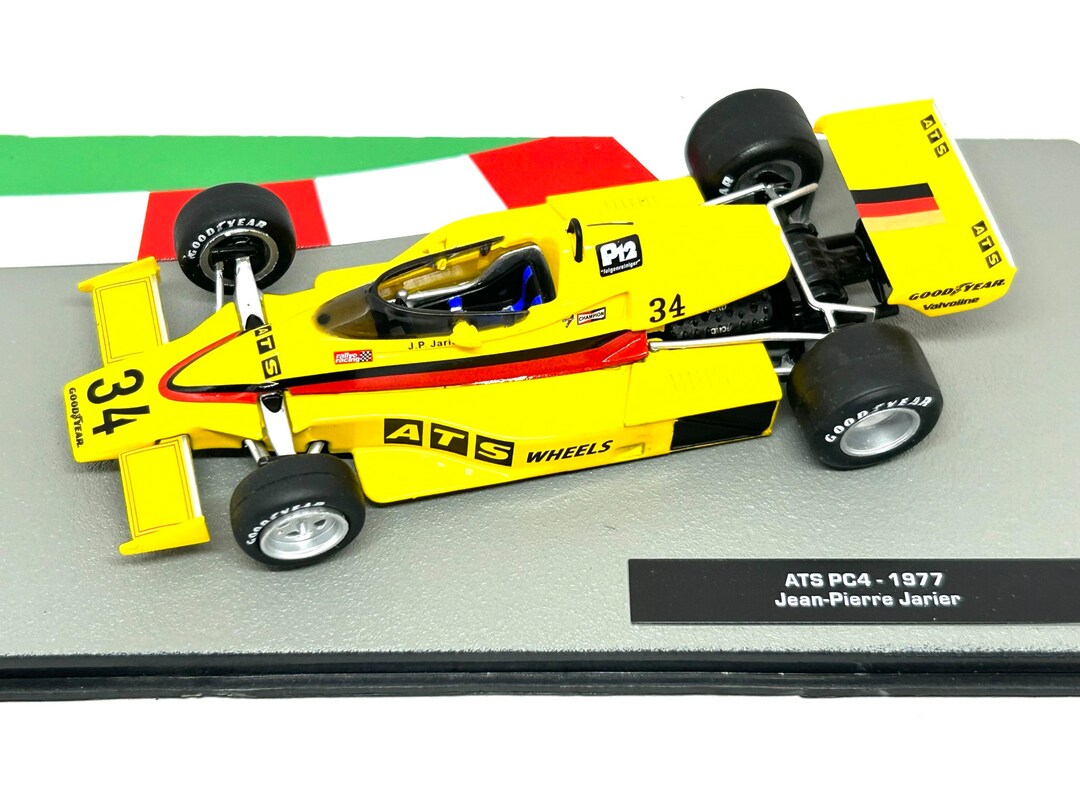 1:43 Scale Model of Jean-pierre Jaier's ATS PC4 F1 Car, Formula One ...