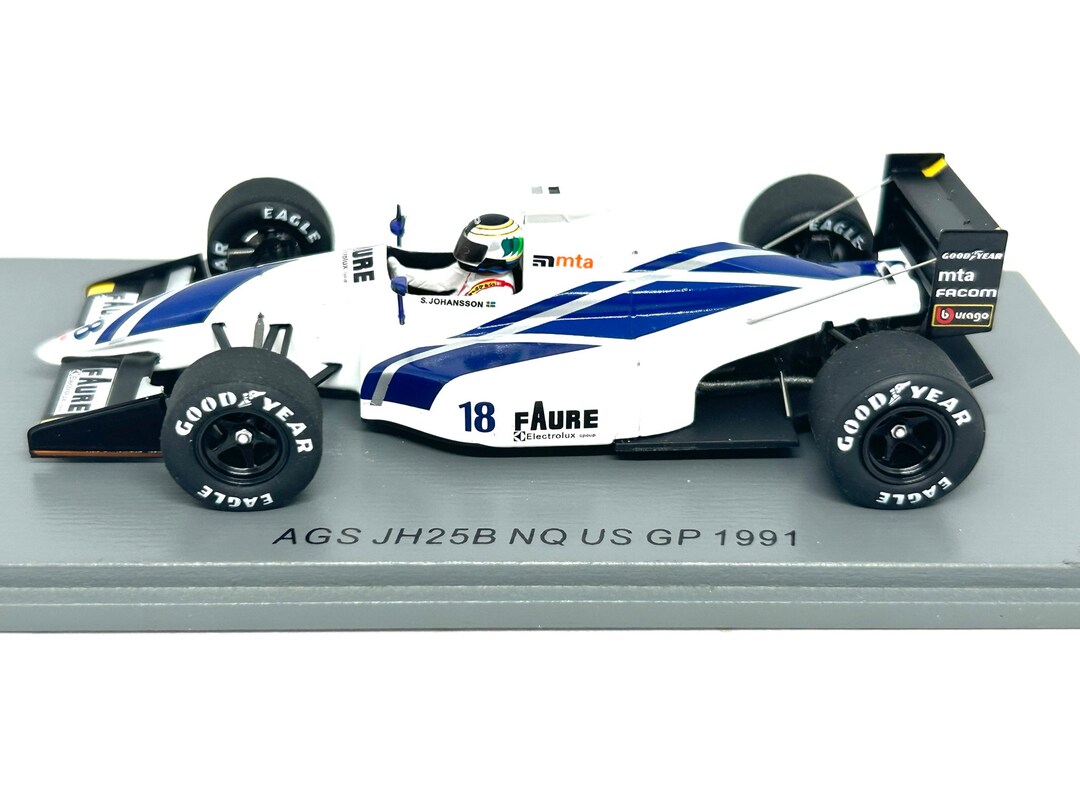 1:43 Scale Spark Model of a AGS JH25B F1 Car as Driven by Stefan ...
