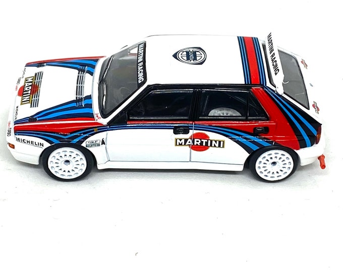 1:64 Scale Diecast Mini GT TSM Model Lancia Delta HF Integrale - Etsy
