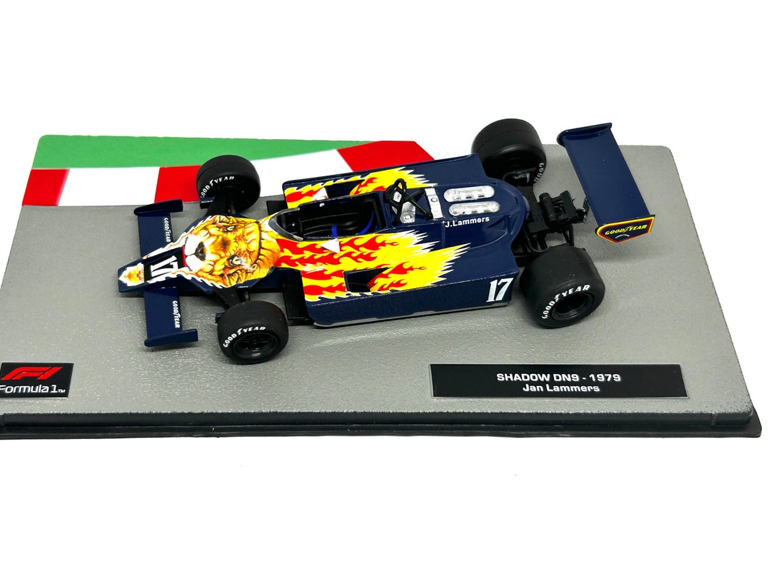 1:43 Scale Model of Jan Lammers 1979 Shadow DN9 F1 Car, Formula One ...