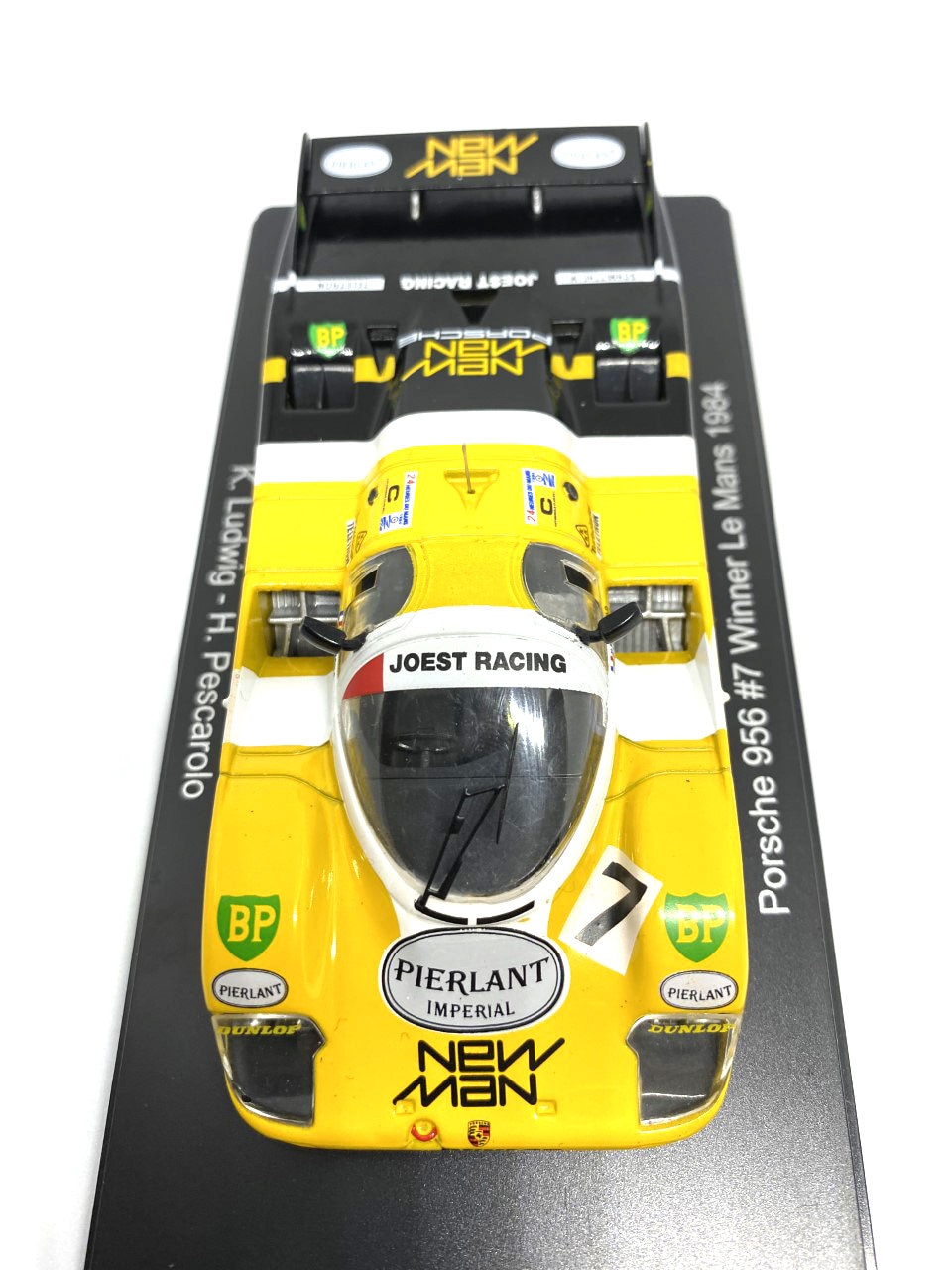 1:43 Scale Spark Model of a Porsche 956 Sports Car as Driven - Etsy