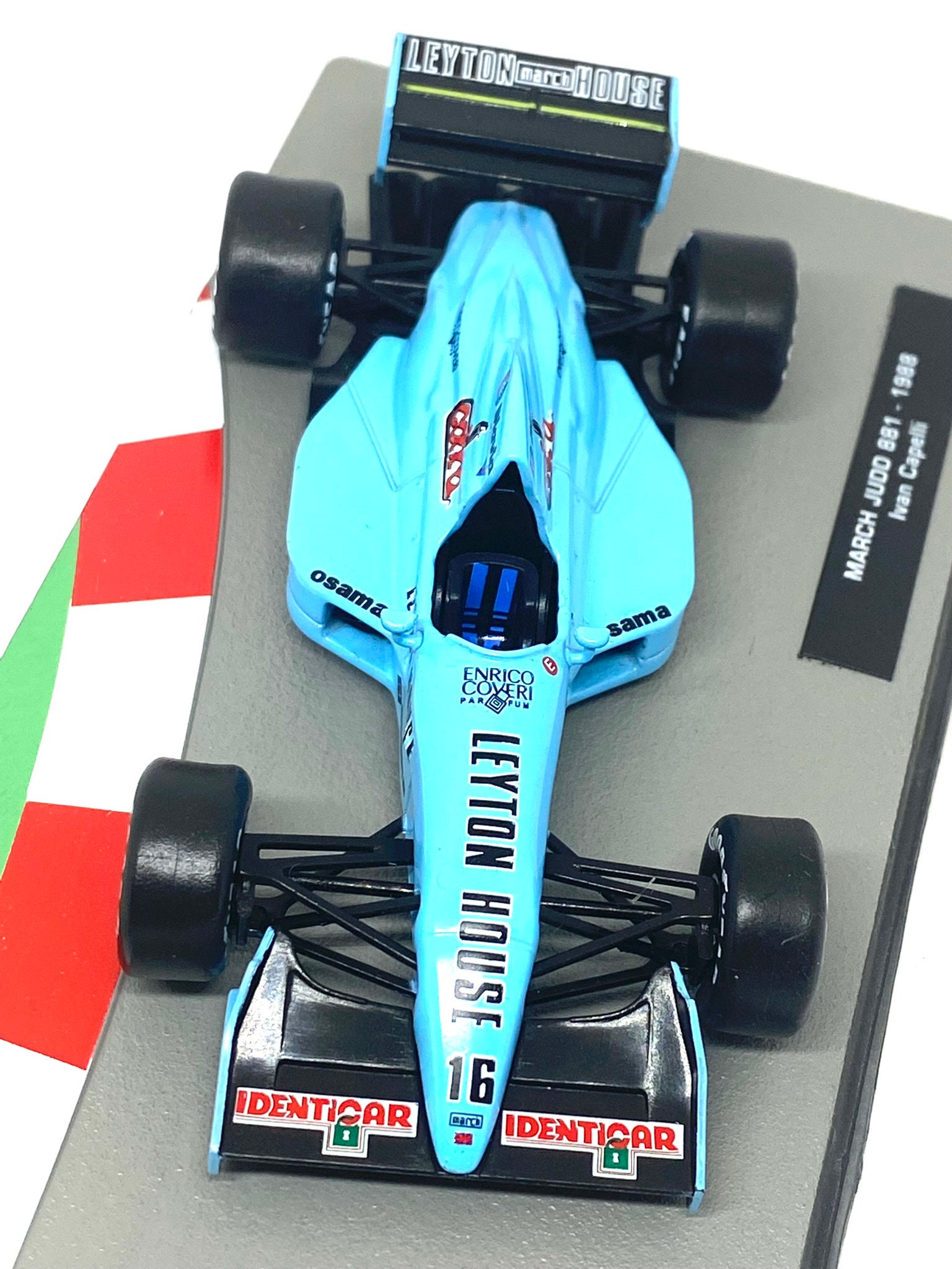 1:43 Scale Model of Ivan Capelli's 1988 March 881 F1 Car - Etsy