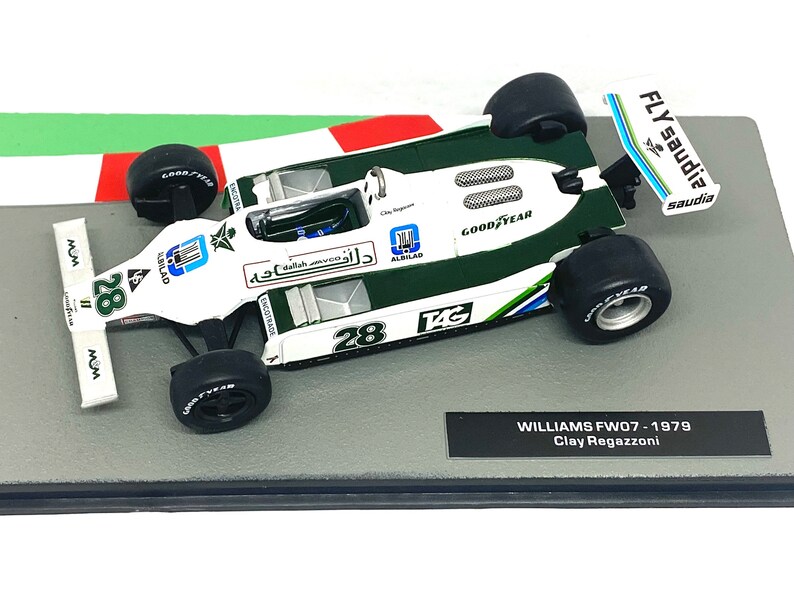 1:43 Scale Model of Clay Regazzoni's 1979 Williams FW07 F1 - Etsy UK