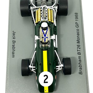 1:43 Scale Spark Model of a Brabham BT26 F1 Car as Driven by Jack ...