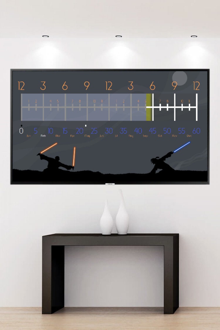 24 Hour Digital Clock, Lobby Clock, Perfect for Waiting Areas and ...