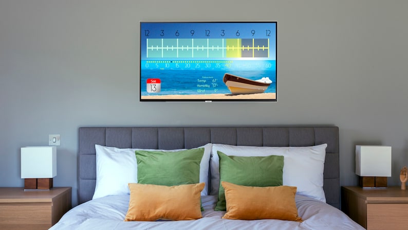 24 Hour Digital Clock, Lobby Clock, Perfect for Waiting Areas and ...