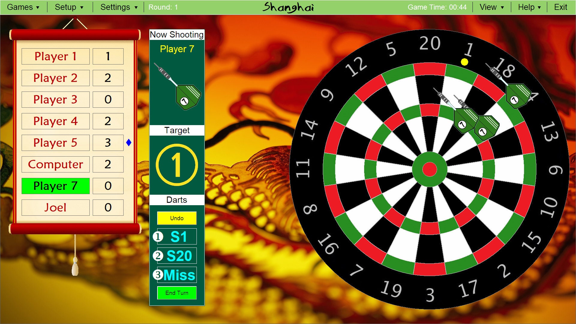 Dart Scoring PC App for Darts Scoring Dart Software Digital Scoreboard ...